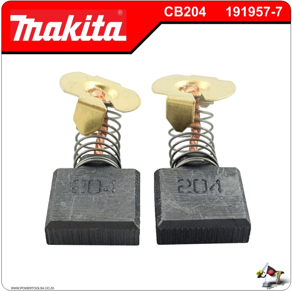 CB204 MAKITA CARBON BRUSH SET – GA9020/RP1800/RP2300/HM1810 - POWERTOOLSA