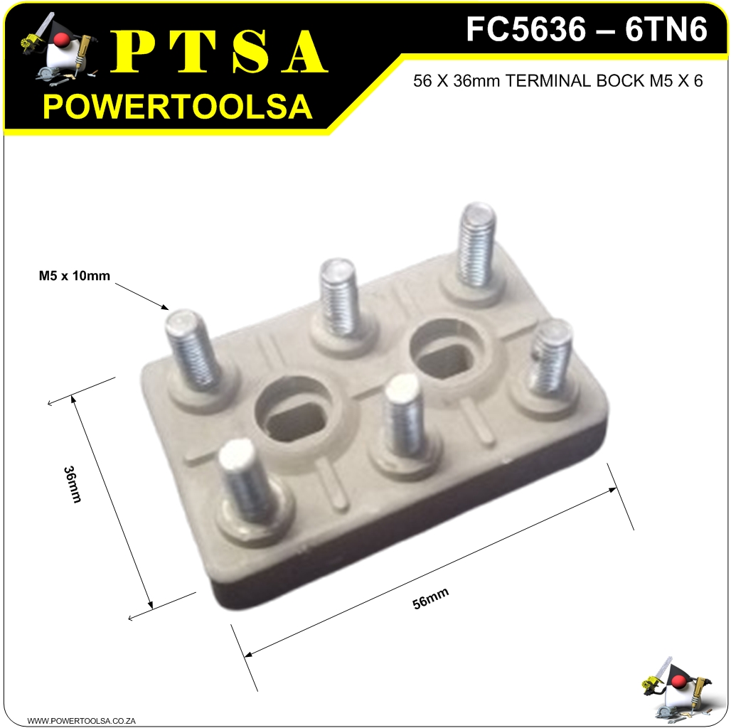 FC5636-6TN6 MOTOR TERMINAL BLOCK - POWERTOOLSA