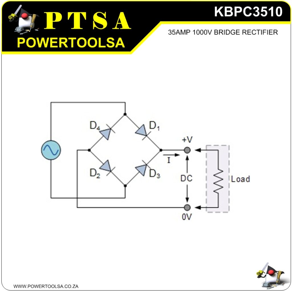 KBP206 / KBL06 BRIDGE RECTIFIER 2AMP / 4 AMP 600V - POWERTOOLSA